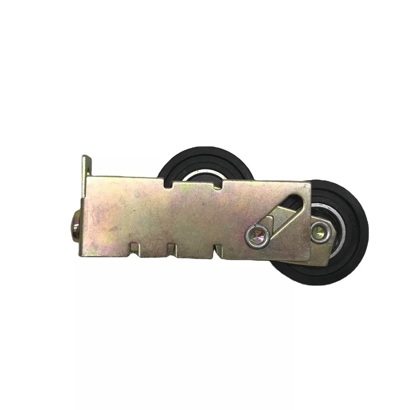 Fireproof concealed Steel Sliding Door Wheels Doorwall Rollers for Barn ...